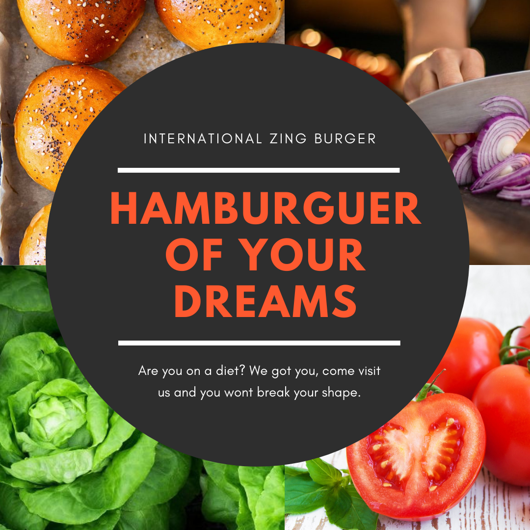 Our green conscience, our new menu - International Zing Burger